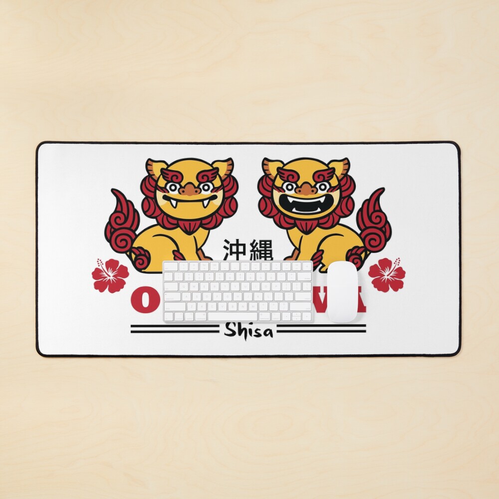 "Shisa Okinawa" Sticker for Sale by marcosty | Redbubble