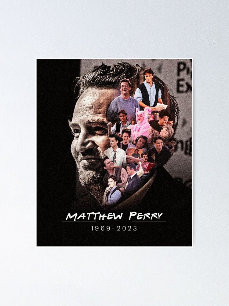 "Matthew Perry" Poster for Sale by simonaxStudios | Redbubble