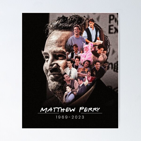 "Matthew Perry" Poster for Sale by simonaxStudios | Redbubble