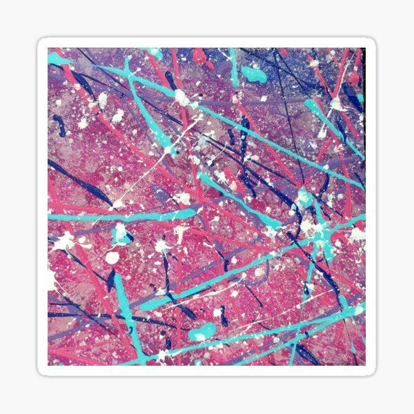 "Splatter D" Sticker for Sale by alexolson96 | Redbubble
