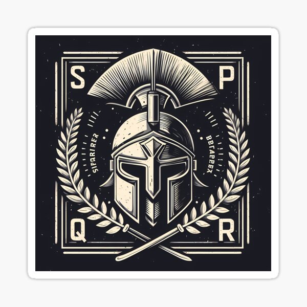 "SPQR Roman Empire" Sticker for Sale by OzzFrequency | Redbubble