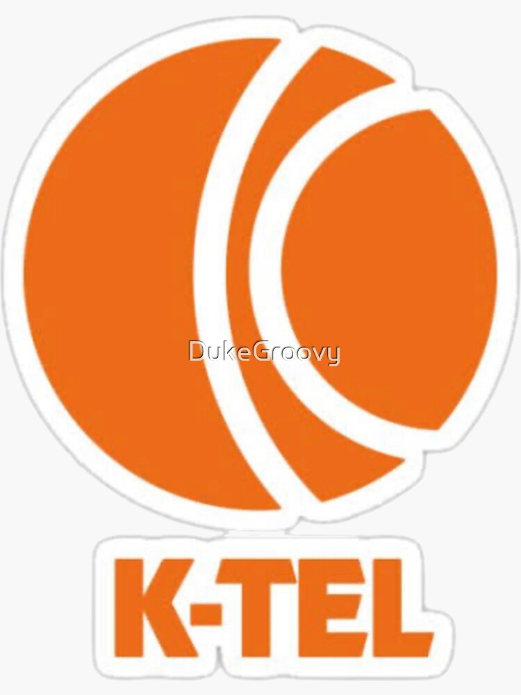 "70's K-Tel Records Logo" Sticker for Sale by DukeGroovy | Redbubble