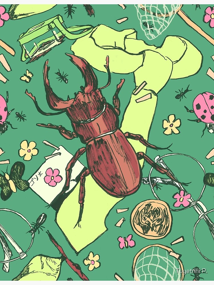 "Ultimate Entomologist Pattern" Poster by TuyetnhiP | Redbubble