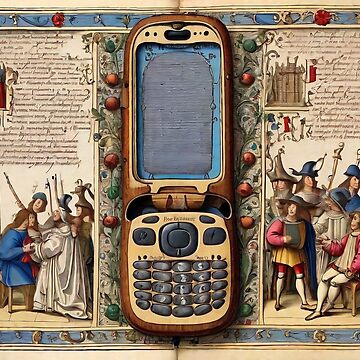 "Ancient Cellphone" Sticker for Sale by OnlyClassicArt | Redbubble