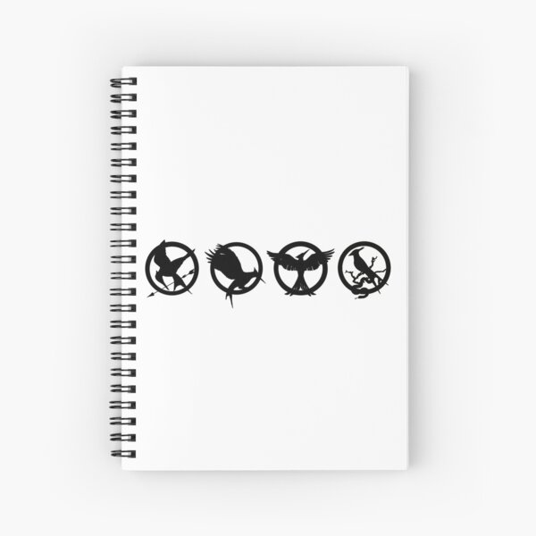 "The Hunger Games Mockingjay Logos" Journal for Sale by EmiliaMoscovich ...