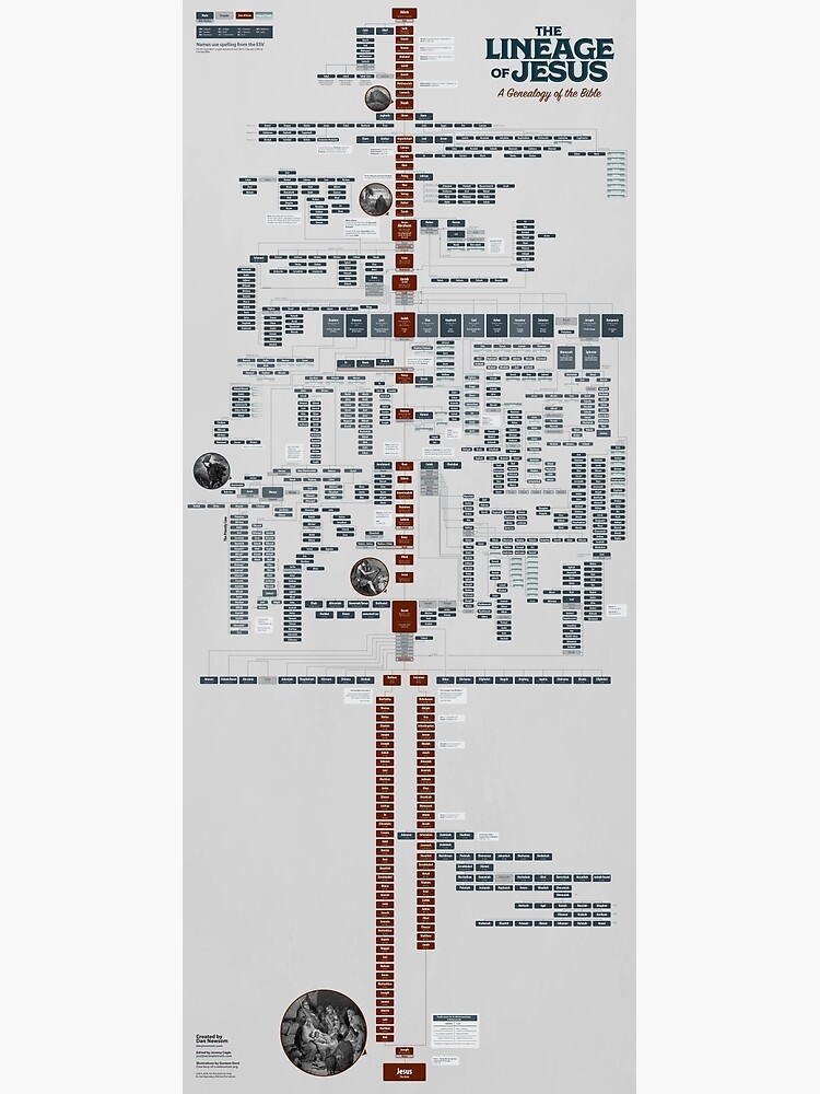The Lineage of Jesus (with pictures) Premium Matte Vertical Poster sold ...