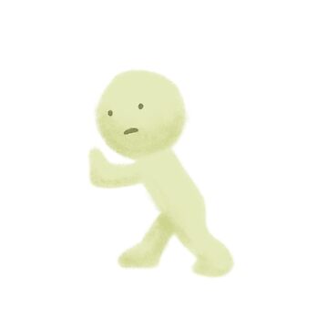 "smiski pushing" Sticker for Sale by Snack Pack | Redbubble