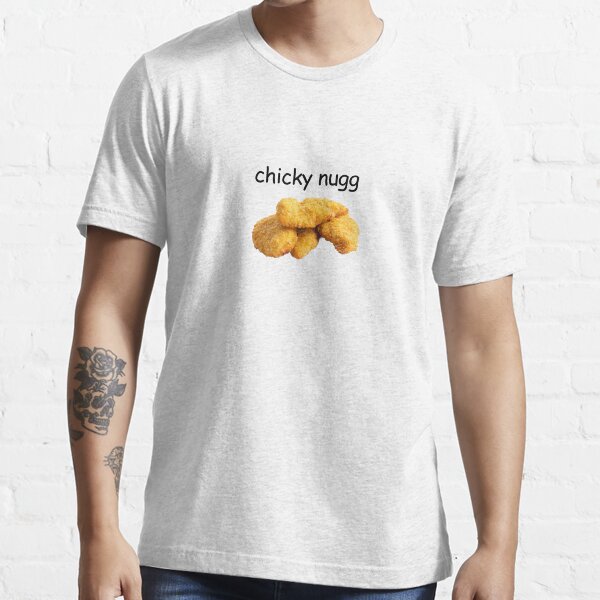 "Chicky Nugg" T-shirt by Pootis | Redbubble | chicky nugg chicken ...