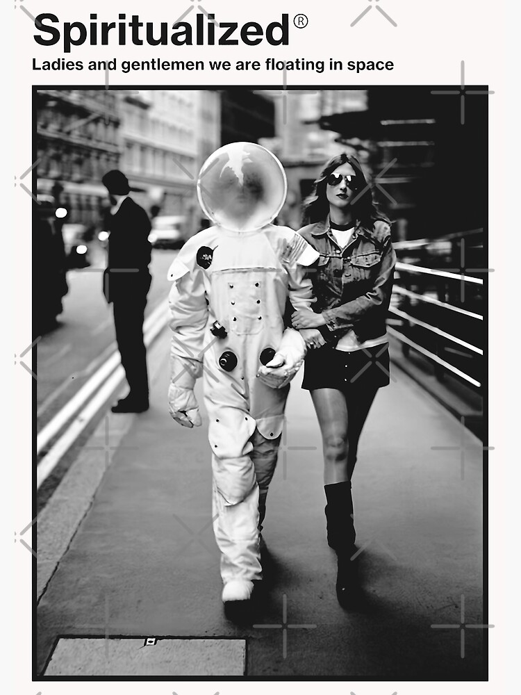 "Spiritualized - Jason Spaceman " Poster for Sale by asmaraku | Redbubble