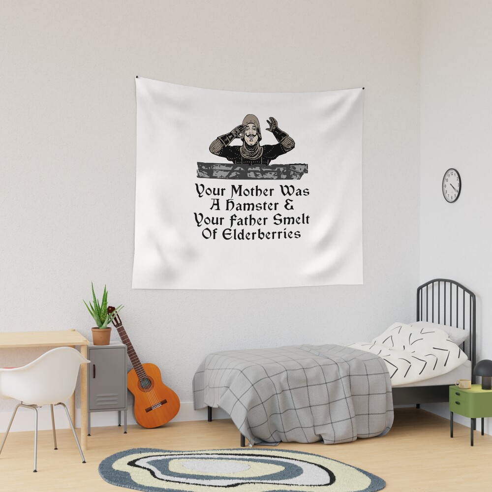 "Monty Python Your Mother Was A Hamster" Poster for Sale by asmaraku ...