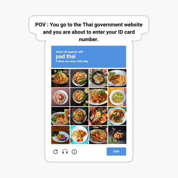 "POV : You go to the Thai government website and you are about to enter ...
