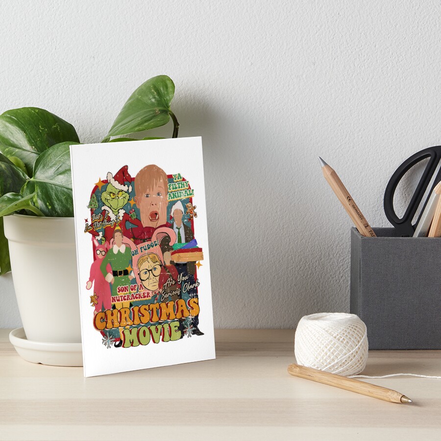 "Vintage Christmas Movie Characters" Poster for Sale by JoeHamiltona ...