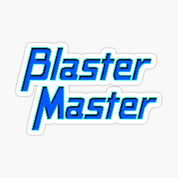 "Blaster Master" Sticker for Sale by iWumbo | Redbubble