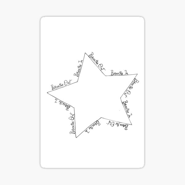 "Star Breathing" Sticker for Sale by RyverStyxx | Redbubble