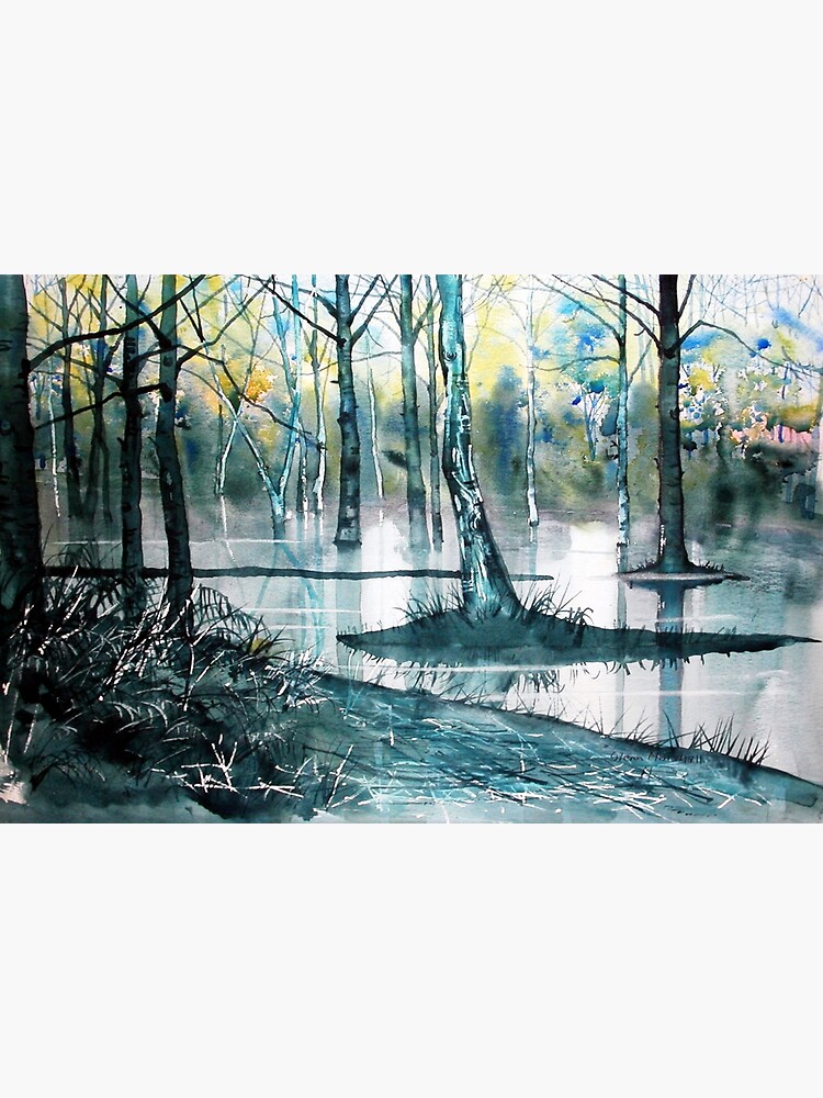 ""Wetlands, Skipwith Common"" Poster for Sale by GlennMarshall | Redbubble