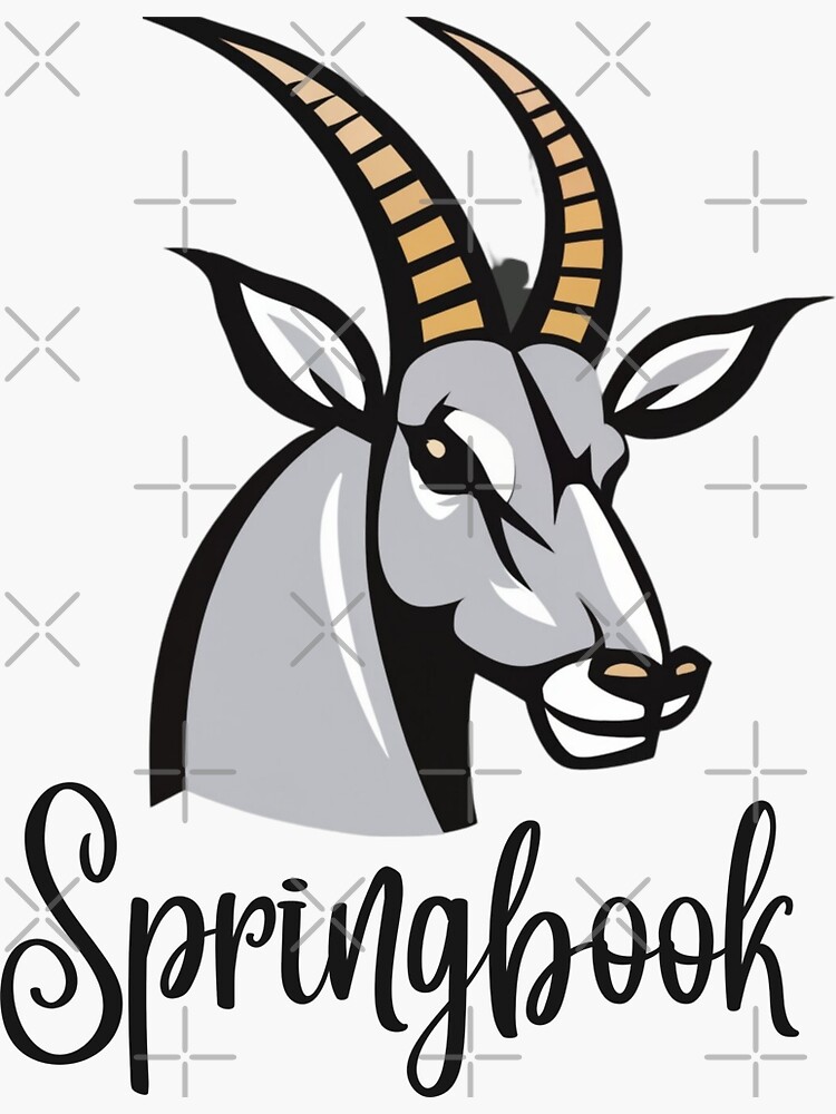 "springbok rugby 2023" Sticker for Sale by AISSAOUI0 | Redbubble