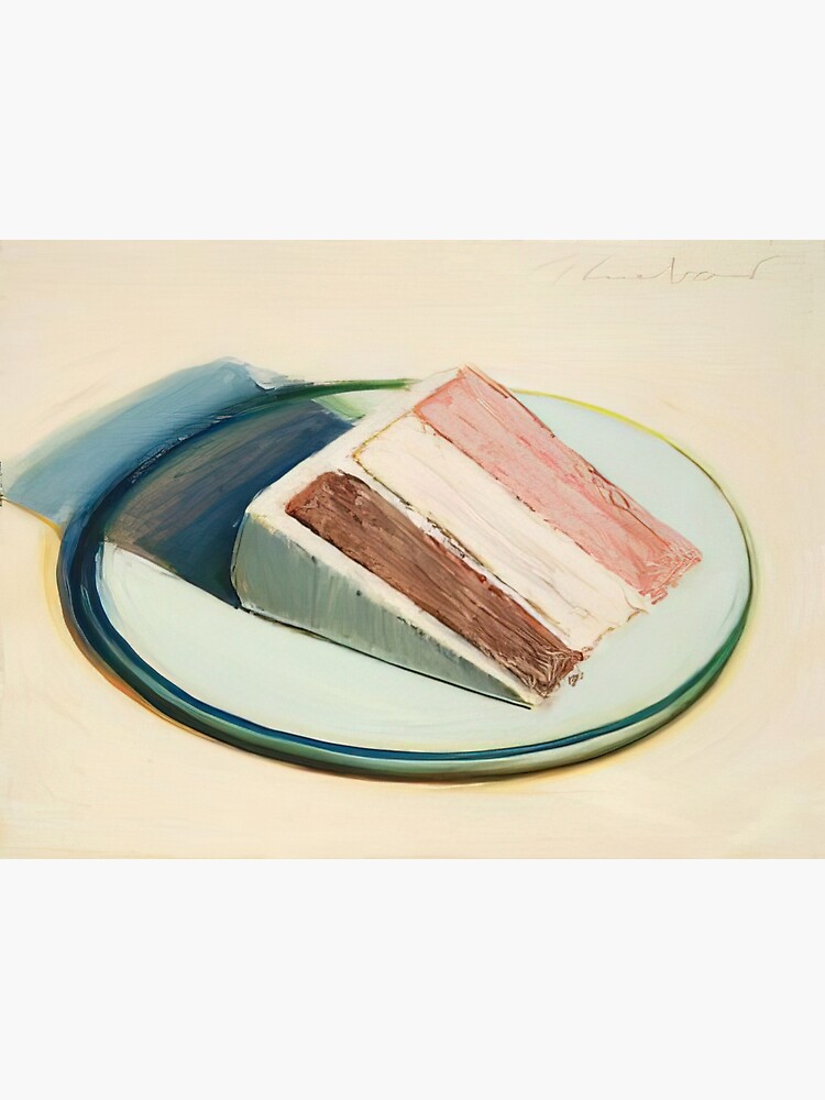 Wayne Thiebaud Cake