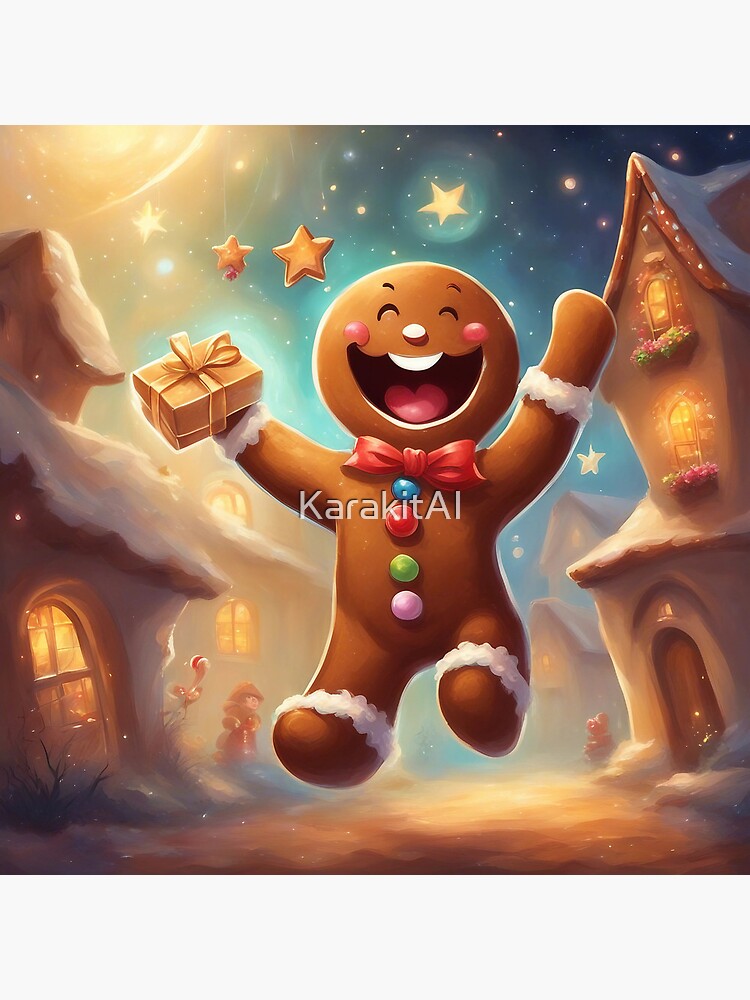 Dancing gingerbread man Clock sold by Sherill Tendon | SKU 569248 ...