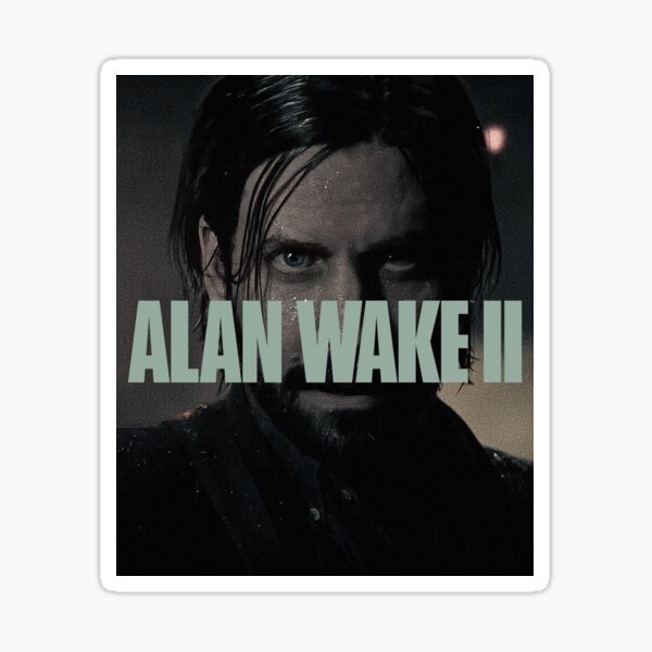 "Alan Wake 2 - Alan wake " Sticker for Sale by MackTom | Redbubble