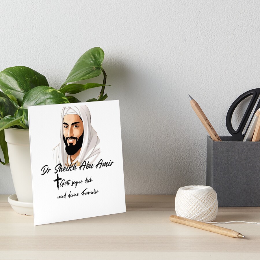 "Ex Muslim Dr Sheikh Abu Amir" Sticker by Seelenretter | Redbubble