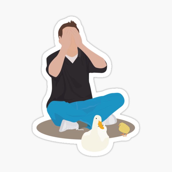 "Chandler" Sticker for Sale by Emily D'Amato | Redbubble