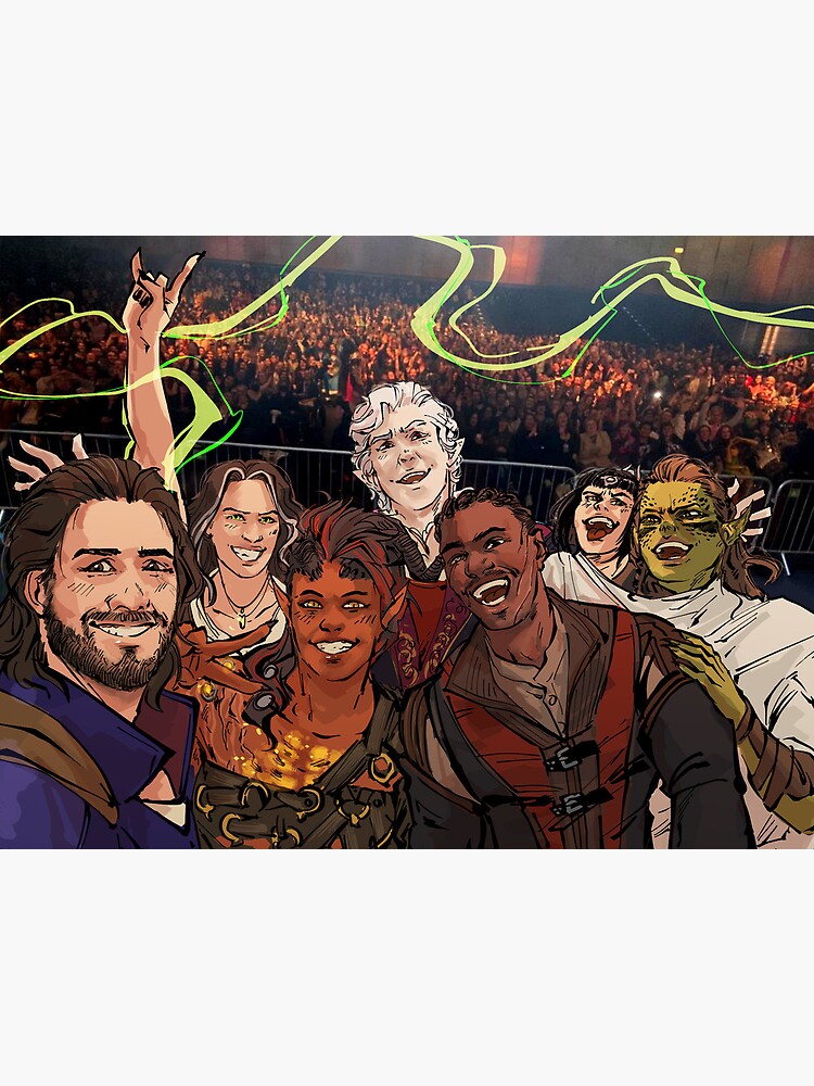 "BG3 MCM" Postcard for Sale by 8lack-8eard | Redbubble