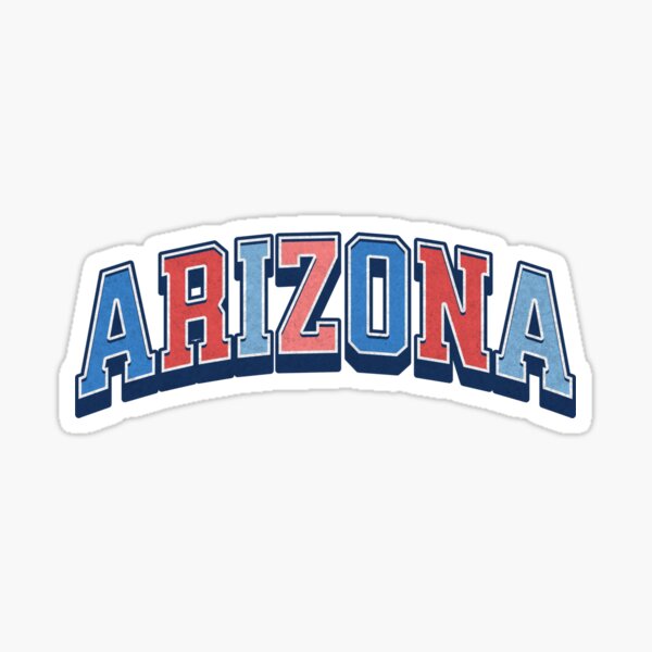 "Arizona!" Sticker for Sale by Neehovv | Redbubble