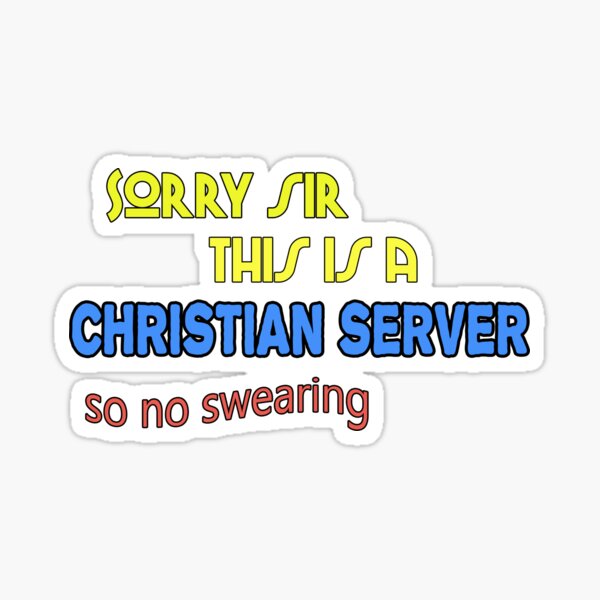 Christian Server Stickers | Redbubble