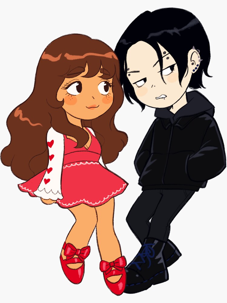 "(Heartstrings) Isi & Ro" Sticker for Sale by bevsi | Redbubble