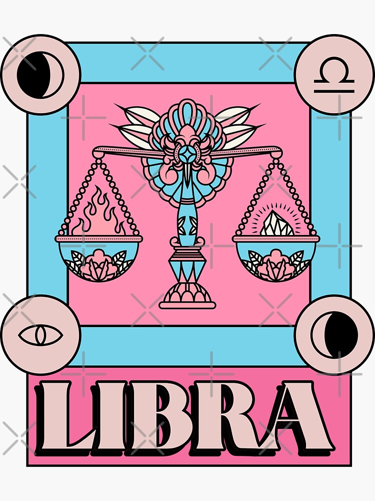 "Libra" Sticker for Sale by byadamgibson | Redbubble