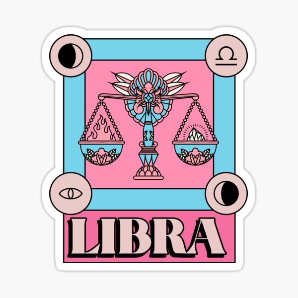 "Libra" Sticker for Sale by byadamgibson | Redbubble