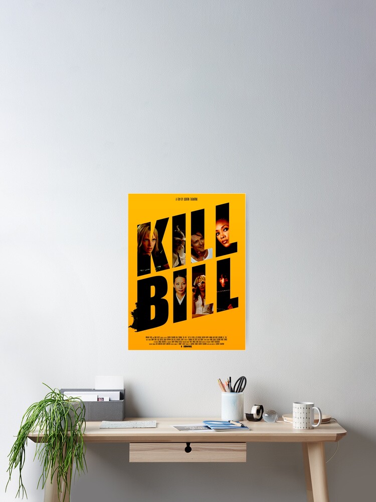 "Kill Bill" Poster for Sale by Ajareese | Redbubble