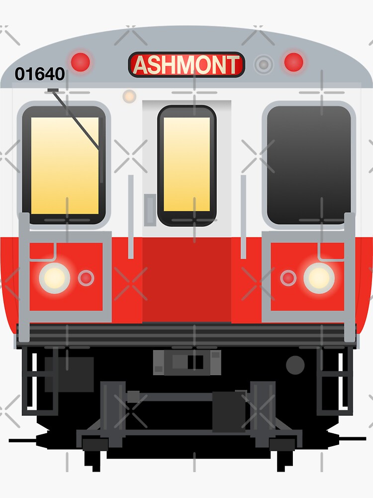 "MBTA Red Line Pullman-Standard 1500/1600 Train (Current Livery ...