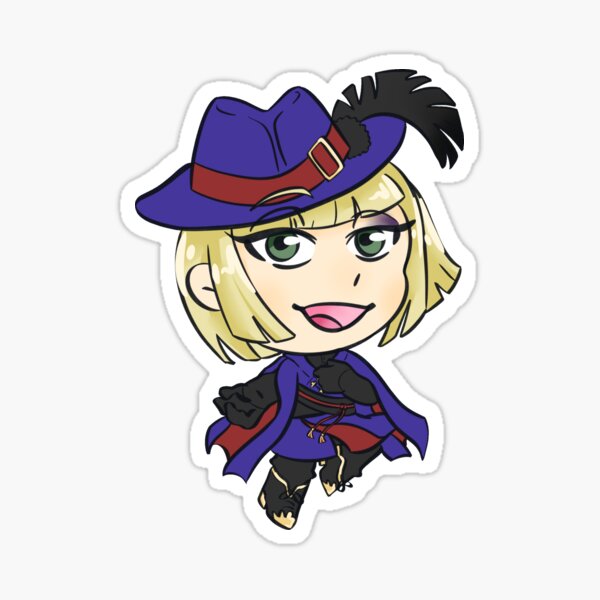 "Rook Hunt Chibi" Sticker for Sale by Mothcrowne | Redbubble