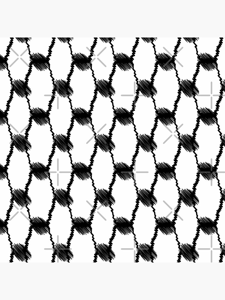 "Kufiya Hatta Pattern,Free Palestine,Palestinian Traditional Kufiya ...