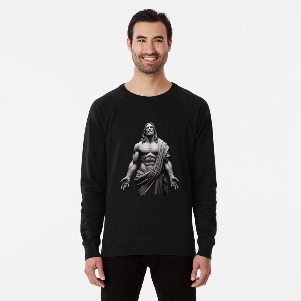 "Jacked Jesus Christ " Poster for Sale by HeadTurningArt | Redbubble