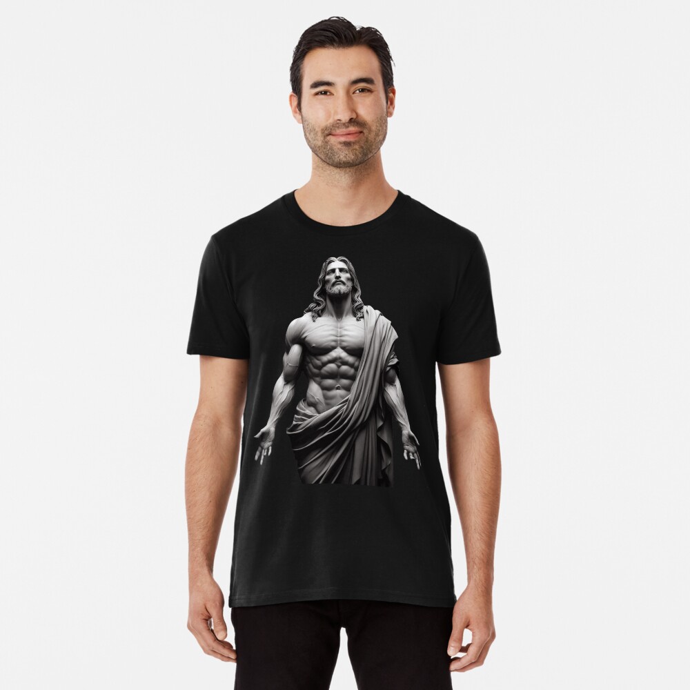 "Jacked Jesus Christ " Poster for Sale by HeadTurningArt | Redbubble