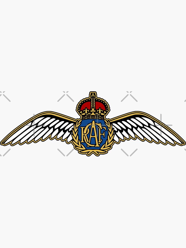 "RCAF Wings" Sticker for Sale by sirglennbo | Redbubble
