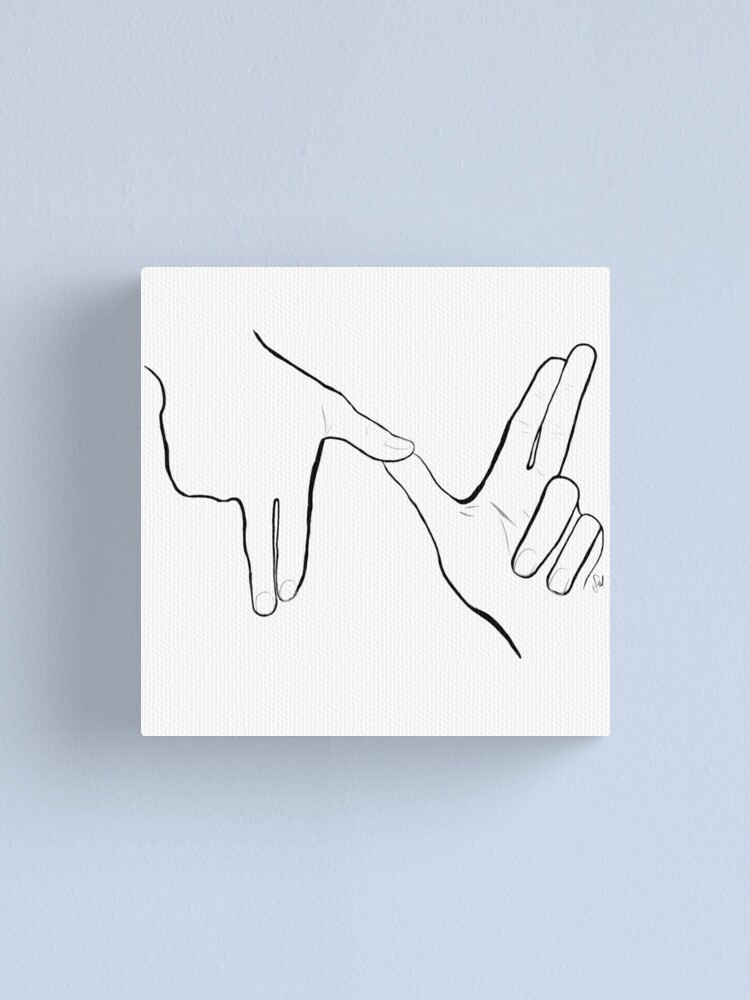 "NCT Hand Symbol Design" Canvas Print for Sale by graphicsbysarah ...