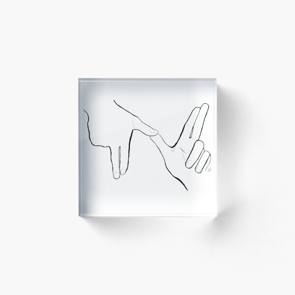 "NCT Hand Symbol Design" Acrylic Block for Sale by graphicsbysarah ...