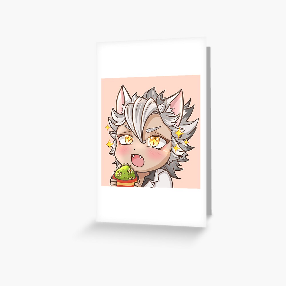 "Twisted Wonderland Jack Howl cactus cute Sticker chibi savanaclaw ...