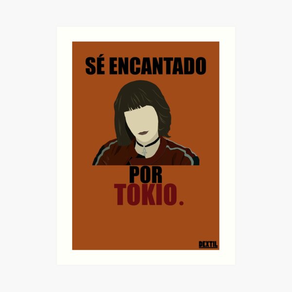 "Sé encantado por Tokio" Art Print for Sale by Dextil | Redbubble