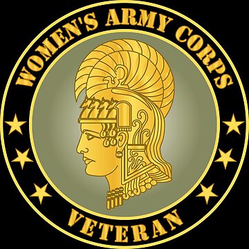 "Army - Women's Army Corps Veteran" Sticker for Sale by twix123844 ...