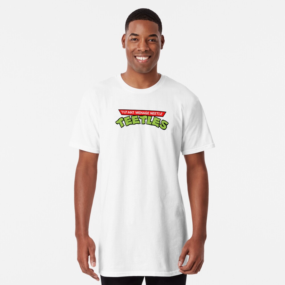"Tutant Meenage Neetle Teetles - Ninja Turtles" Sticker for Sale by ...