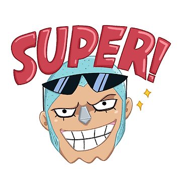 "Franky Super" Sticker by TiftifMP | Redbubble