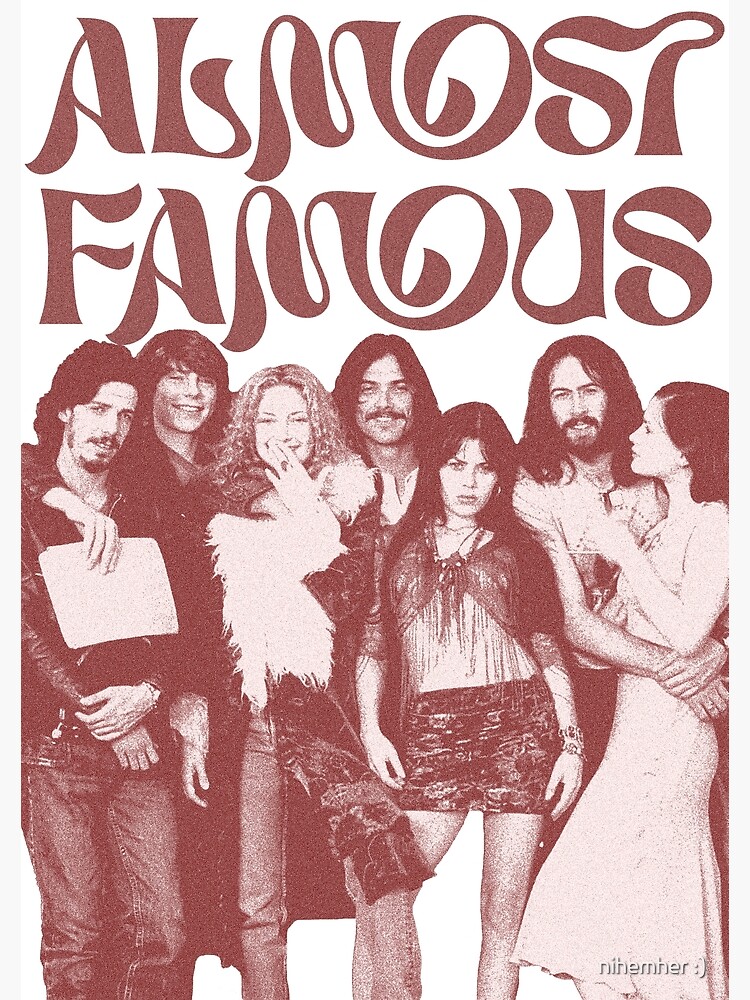 "almost famous film poster" Poster for Sale by nihemher :) | Redbubble