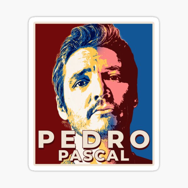 "Pedro Pascal" Sticker for Sale by Rogestore | Redbubble