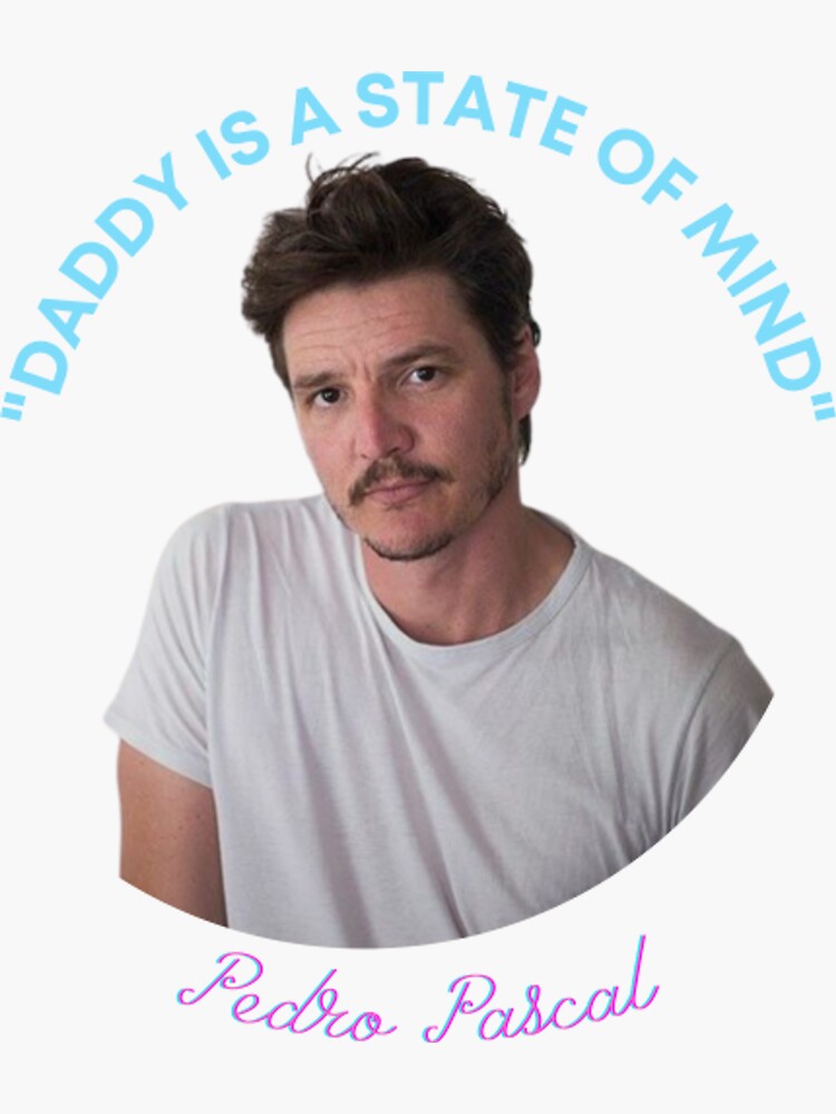 "Pedro Pascal" Sticker for Sale by Rogestore | Redbubble
