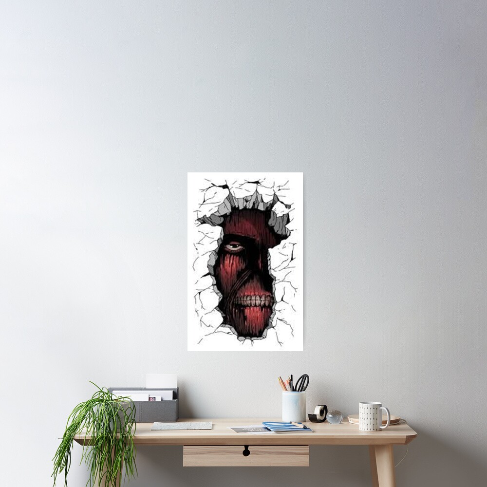 Poster « TITAN COLOSSAL MUR », par IamDidi | Redbubble