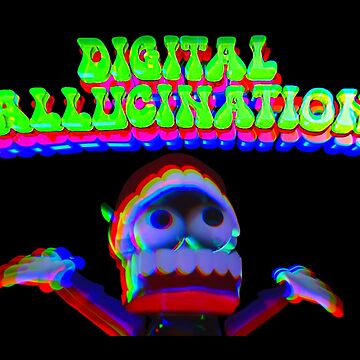 "The Amazing Circus - Caine - Digital Hallucinations" Sticker for Sale by theflandonian | Redbubble